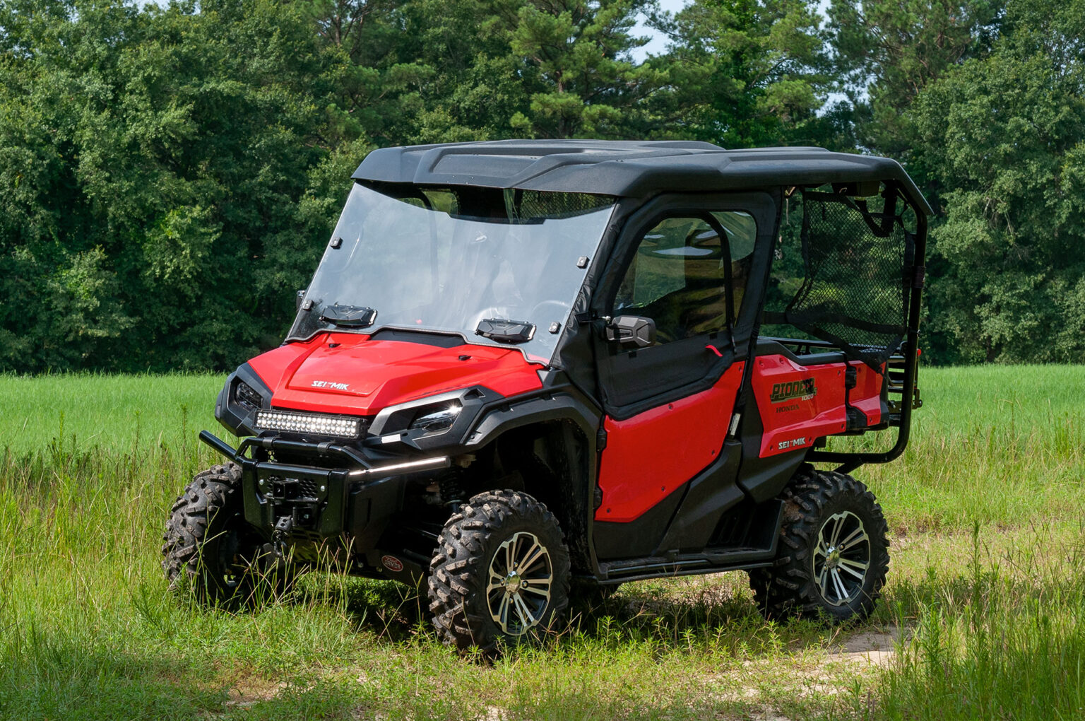 Framed 1/2 Upper Door Kit – Honda Pioneer 1000 – Seizmik