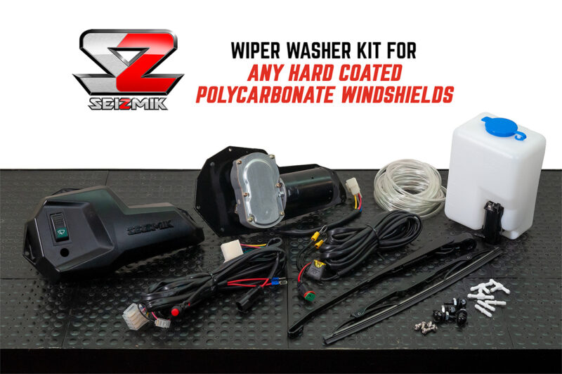 UTV Windshield Wiper Washer Kit – Seizmik