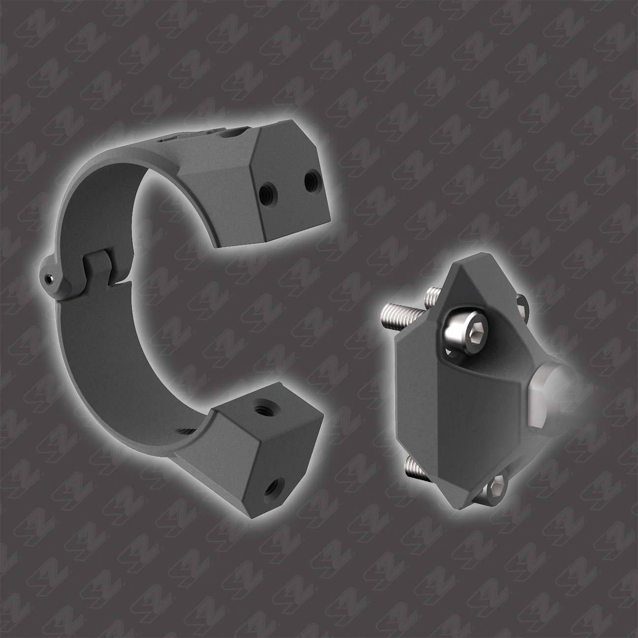 Photon Side View Mirror with Cast Aluminum Body & Bezel ? 2? or 1.875 ...