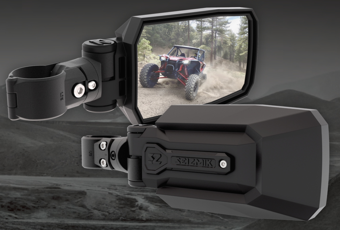 TrailRider Side View Mirror – Clamp 2 Inch or 1.875 Inch Round Tube ...