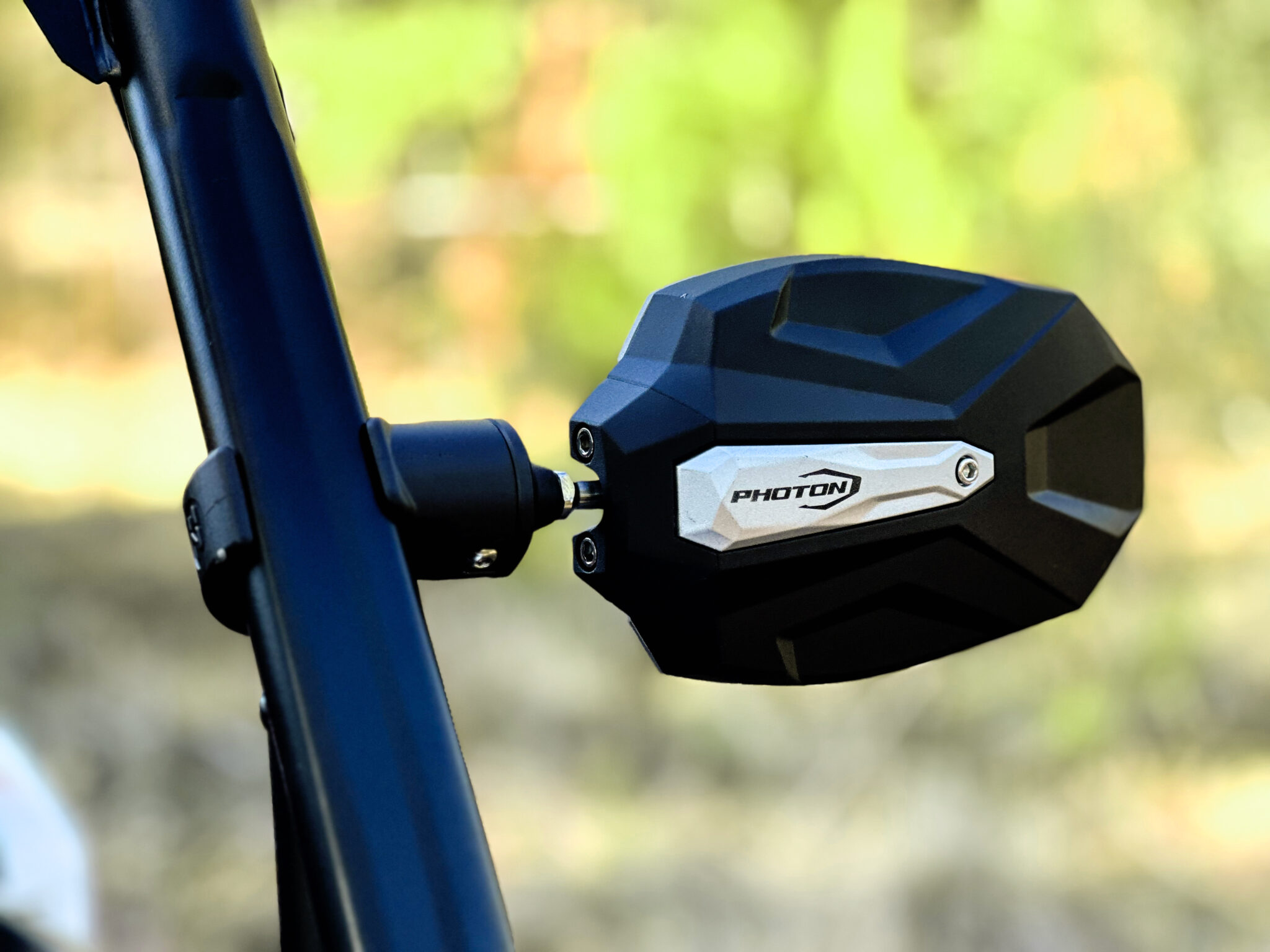 Photon Side View Mirror with Cast Aluminum Body & Bezel ? Adjustable ...