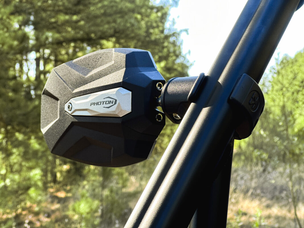 Photon Side View Mirror with Cast Aluminum Body & Bezel – Adjustable ...