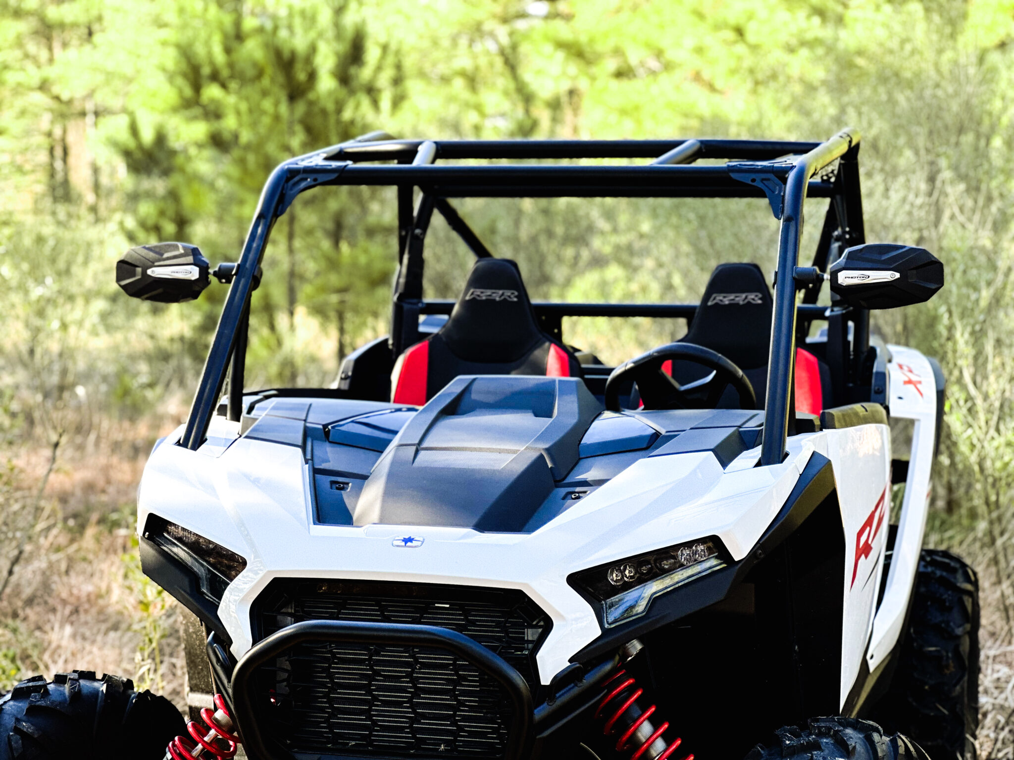 Photon Side View Mirror with Cast Aluminum Body & Bezel – Adjustable ...